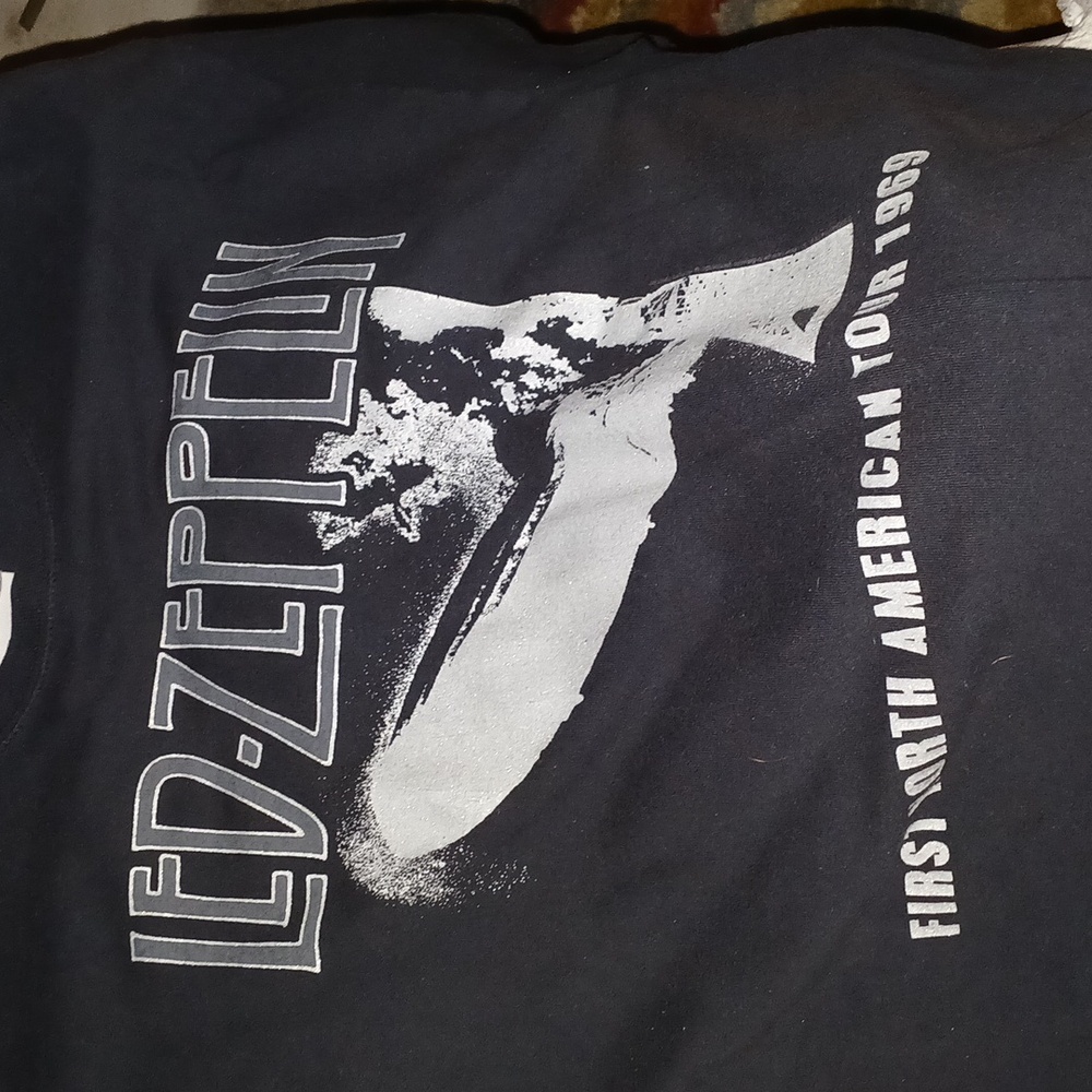 Vintage Led Zeppelin First North American Tour T-Shirt - Gem